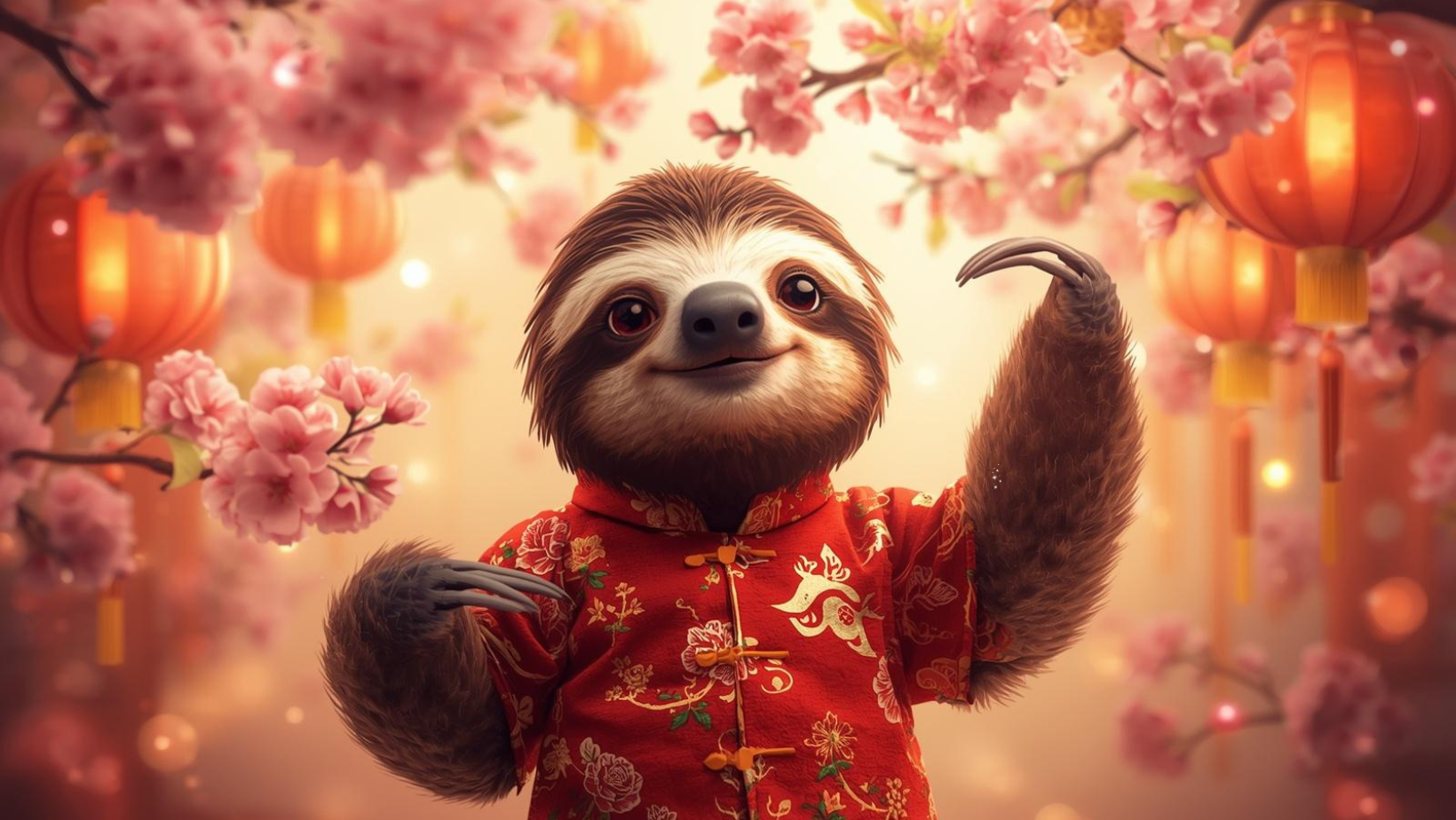 🧧 The Year of the Fire Horse — Celebrating Chinese New Year the Sloth ...